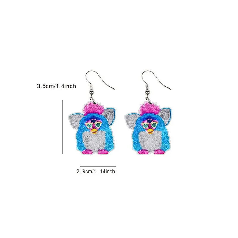 Furby Earrings – Coco Cherryann