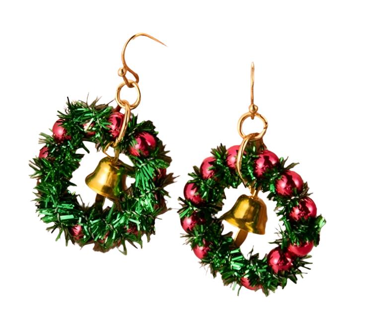 Wreath Earrings – Coco Cherryann